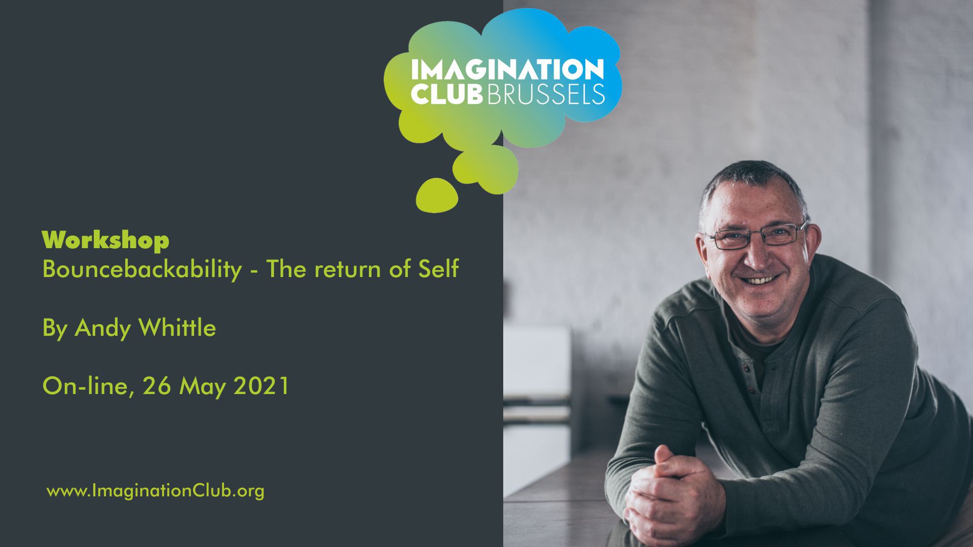 Imagination Club On-Line Workshop: Bouncebackability - The Return of Self