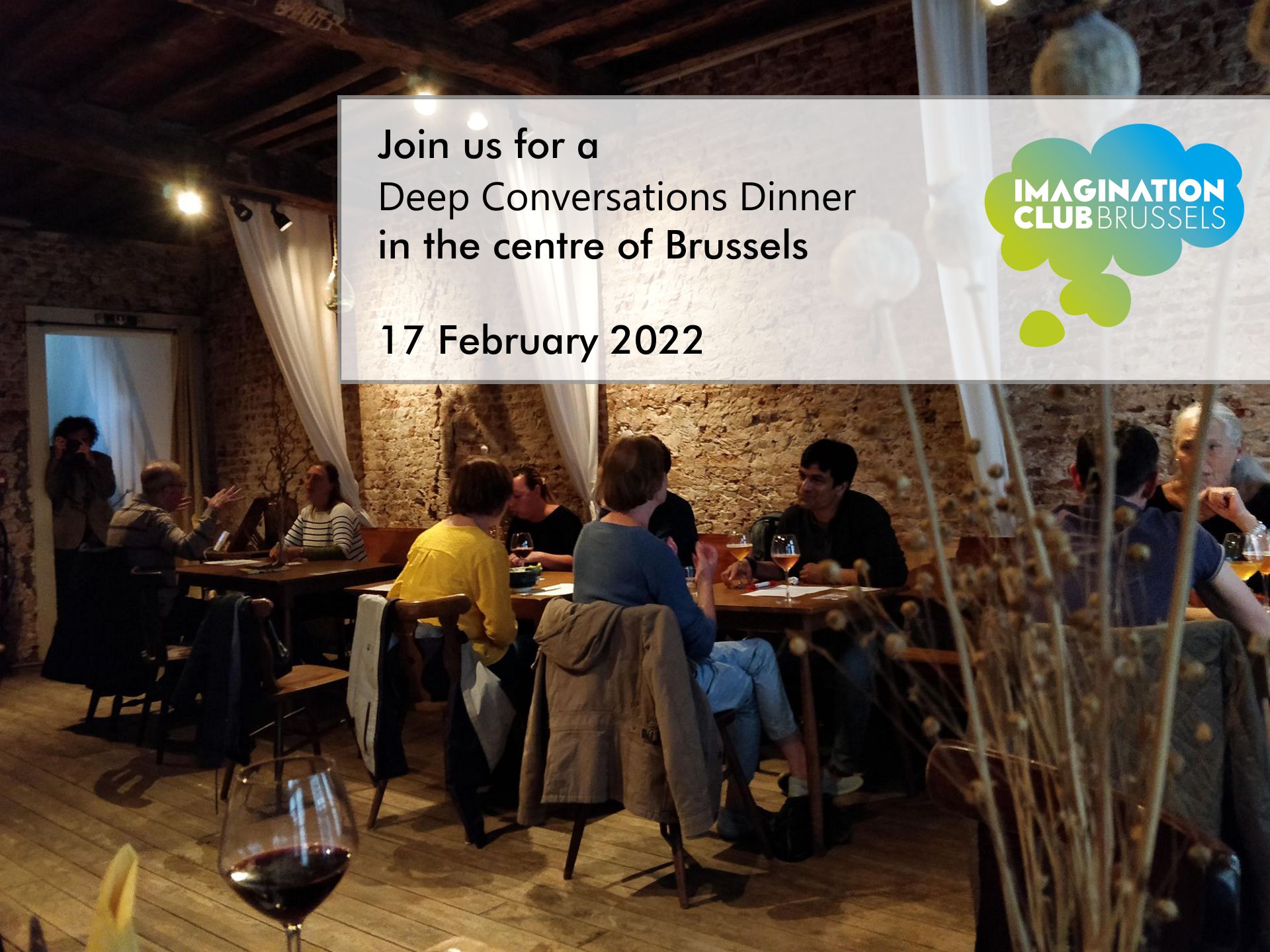 Imagination Club Activity: Deep Conversations Dinner