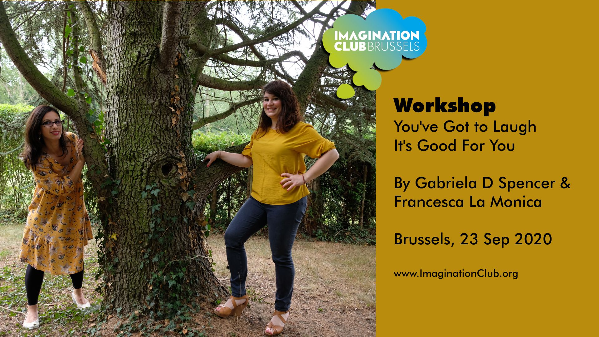 Imagination Club Workshop: You've Got to Laugh. It's Good for You