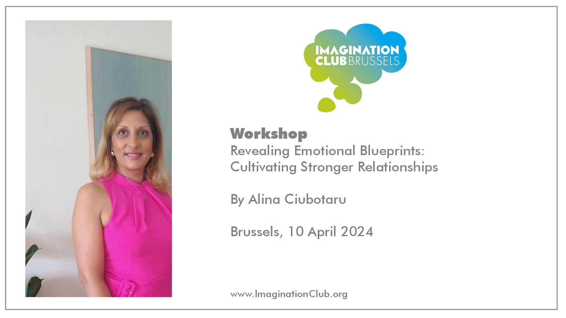 Workshop: Revealing Emotional Blueprints: Cultivating Stronger ...